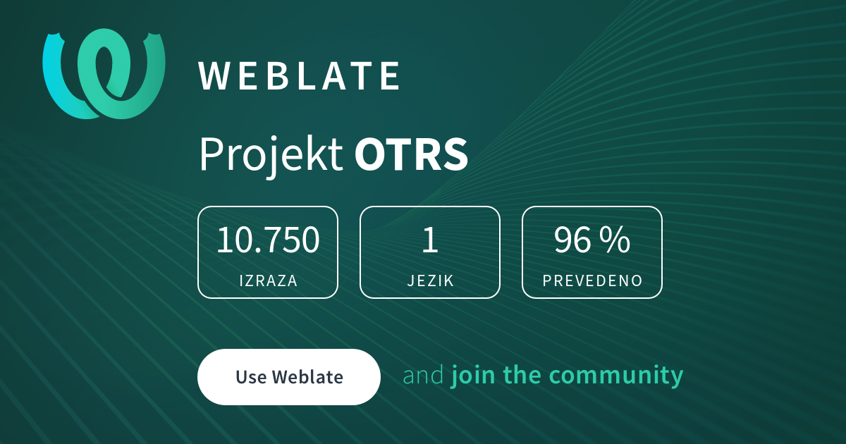 OTRS - Croatian @ OTRS Translations